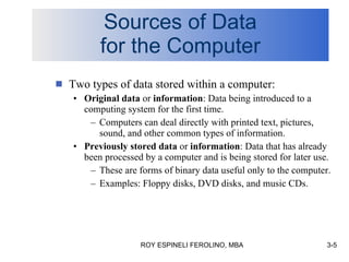 Lec no. 3 comp hardware components | PPT
