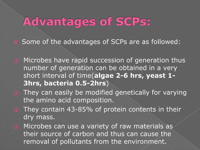Single cell protein production of algal biomass | PDF