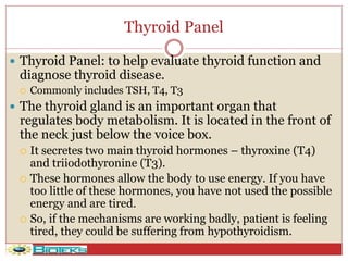 clinical chemistry - blood Analysis | PPTX