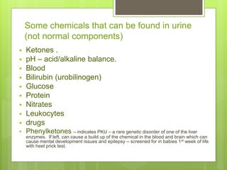 Clinical Chemistry urinalysis | PPT