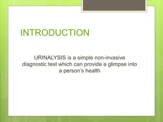 Clinical Chemistry urinalysis | PPT