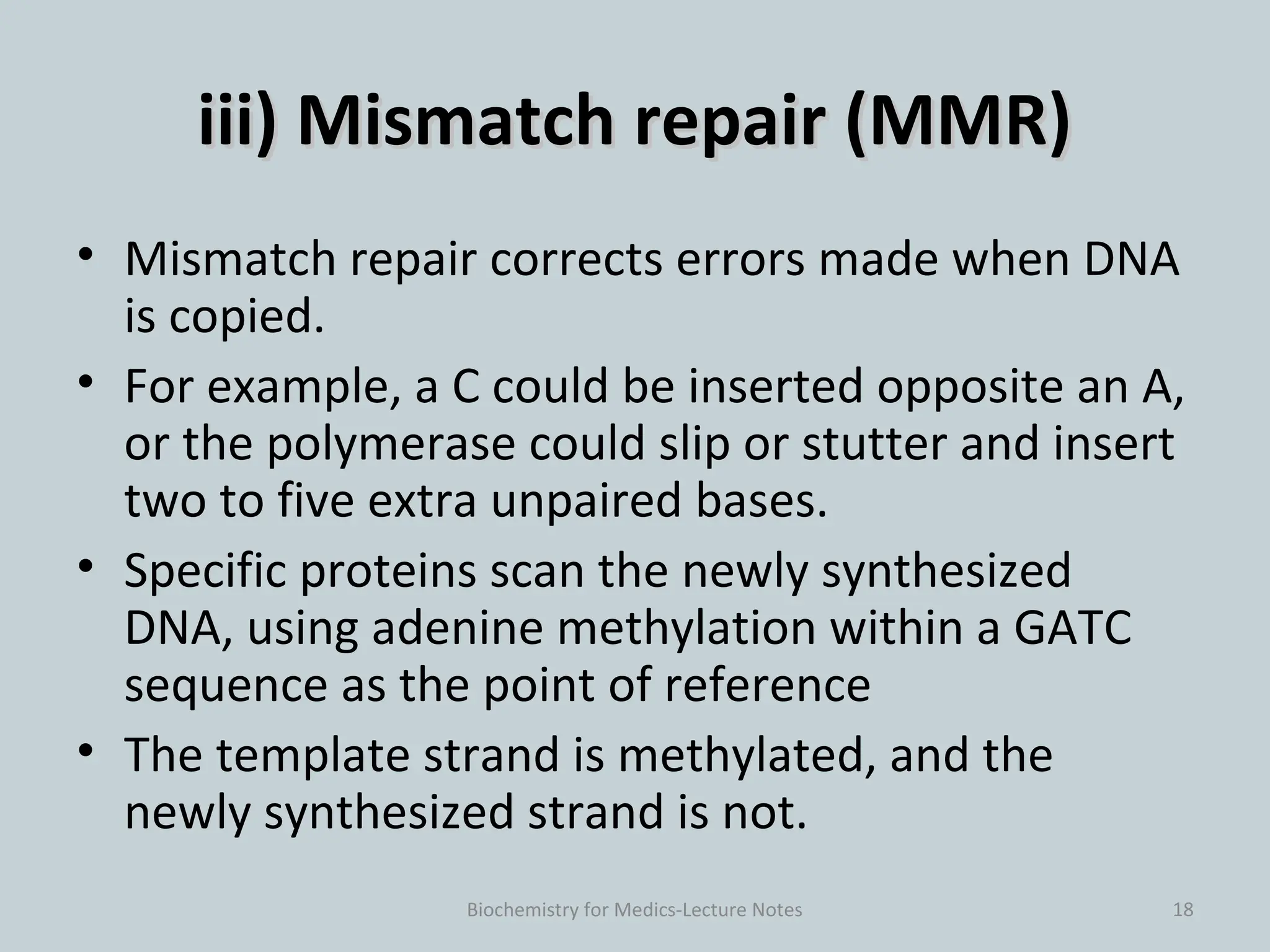DNA damage and Repair mechanism and types | PDF