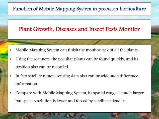 Thematic maps, spatial variability, mobile mapping systems and its ...