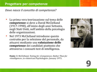 Progettare per competenze | PPTX