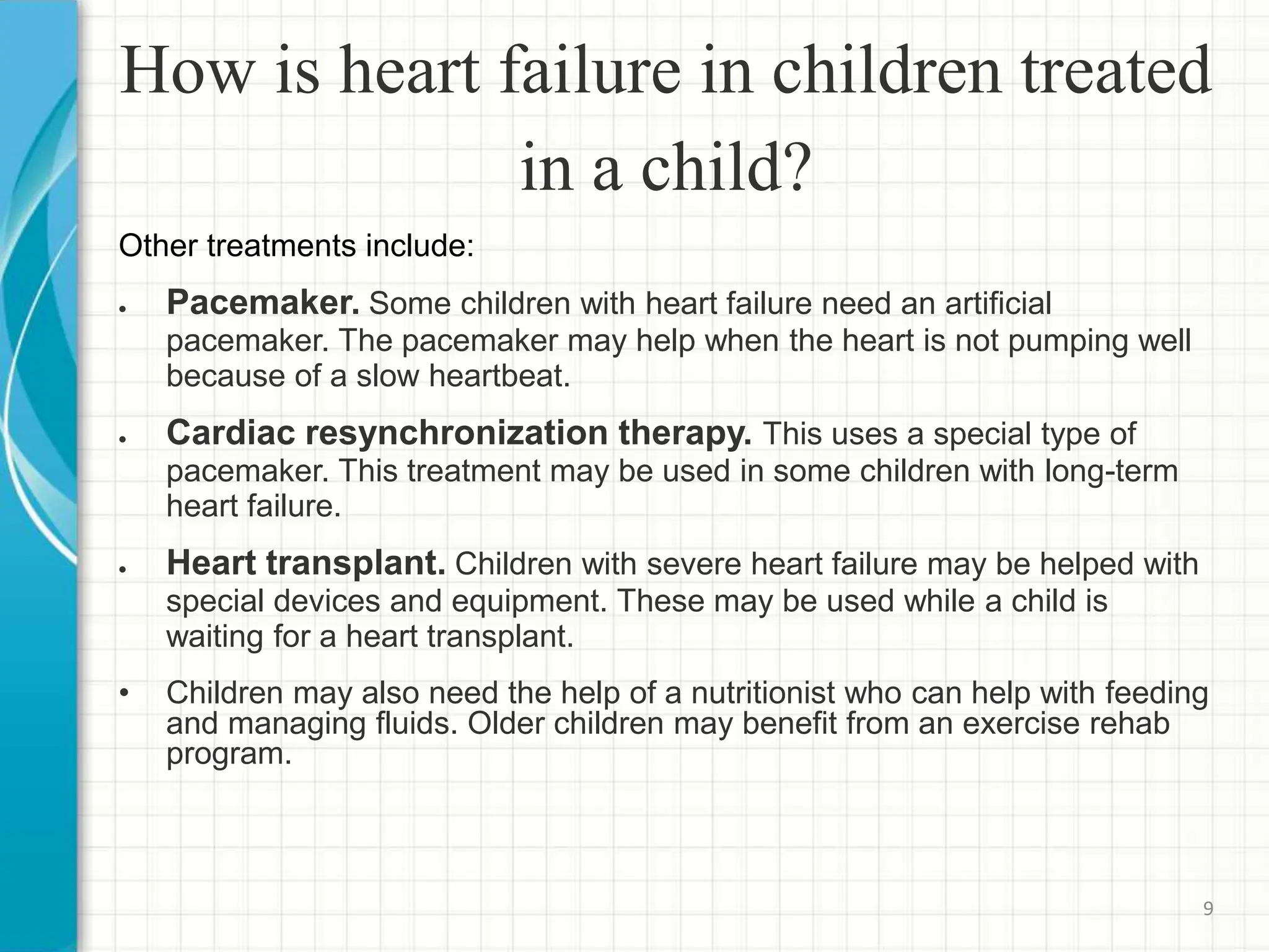 Lecure One Heart Failure In children.pptx | Heart and Cardiovascular ...