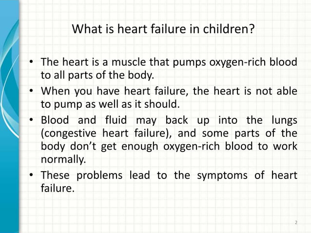 Lecure One Heart Failure In children.pptx