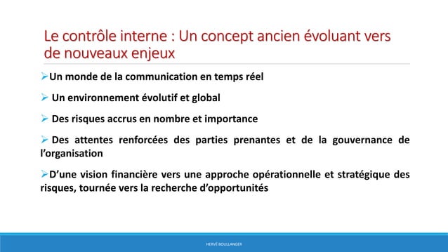 Le controle interne-pratique | PPT
