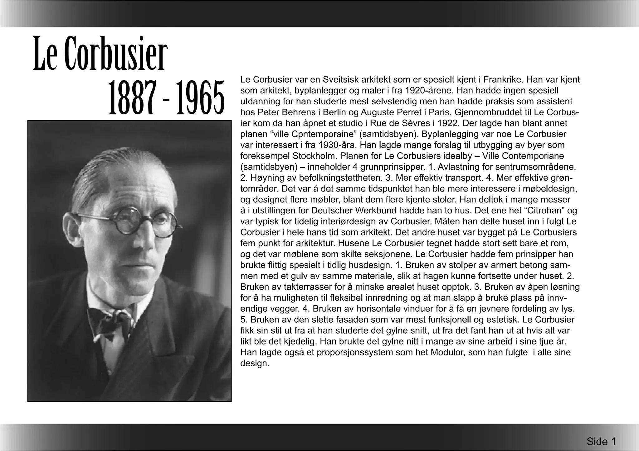 Le corbusier | PDF