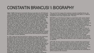 Le corbsuier and Constantin Brancusi | PPTX