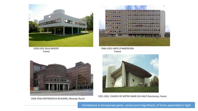 ATMA - Le corbusier | PPTX | Interior Decorating | Home & Garden