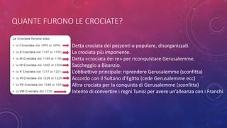 Le crociate | PPT