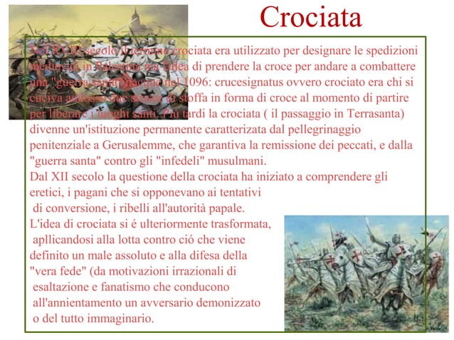 Le crociate - gaia cantatore | PPT