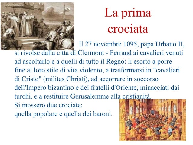 Le crociate - gaia cantatore | PPT