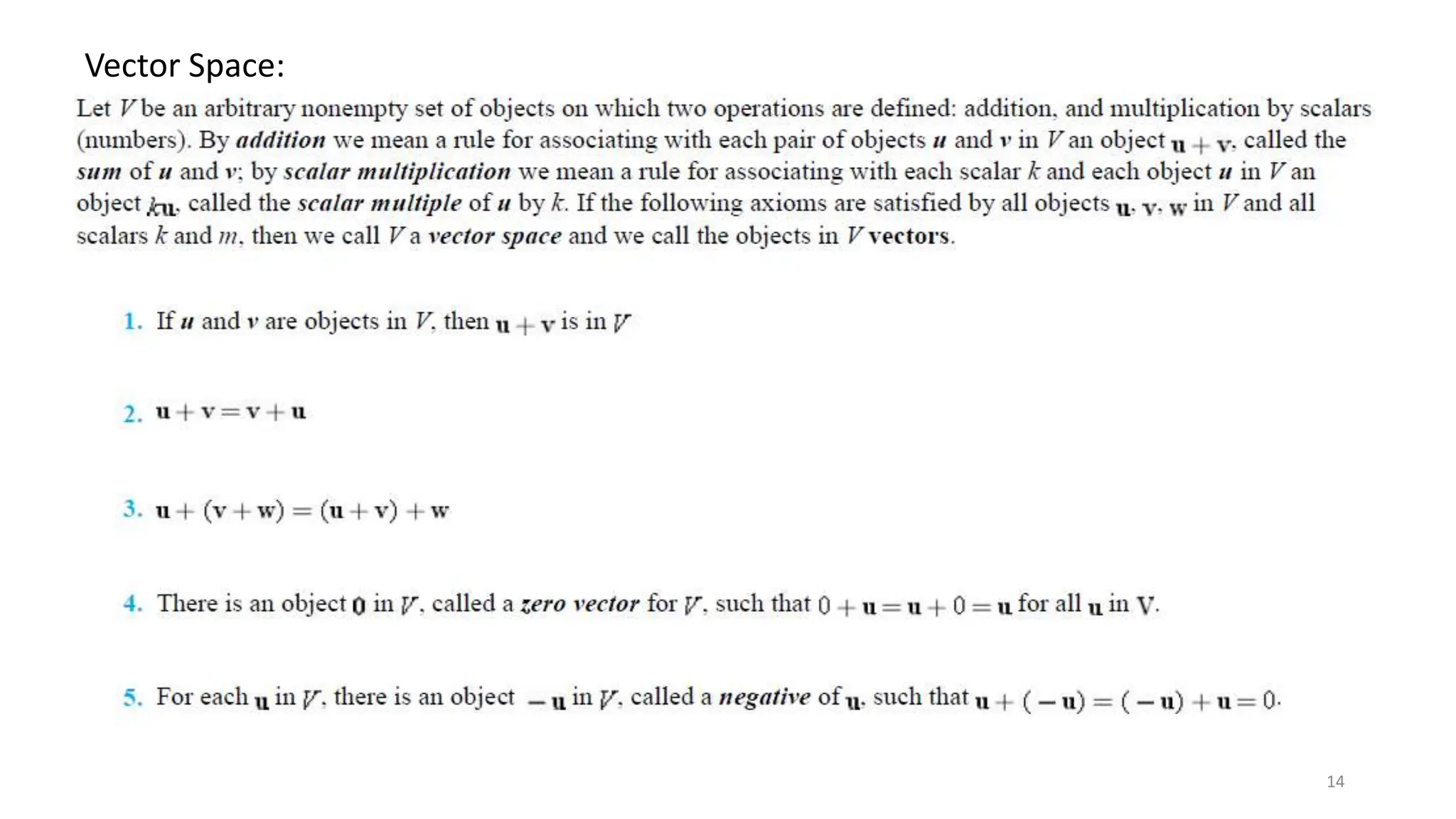 Lec# (System of linear equations and Vector space).pptx