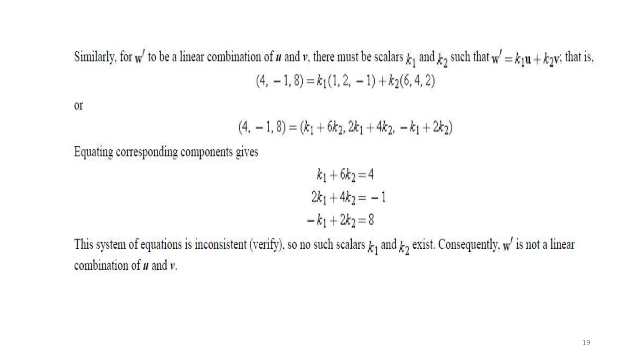 Lec# (System of linear equations and Vector space).pptx | Free Download