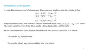 Lec# (System of linear equations and Vector space).pptx