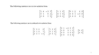Lec# (System of linear equations and Vector space).pptx