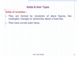 Projections of Solids | PPTX