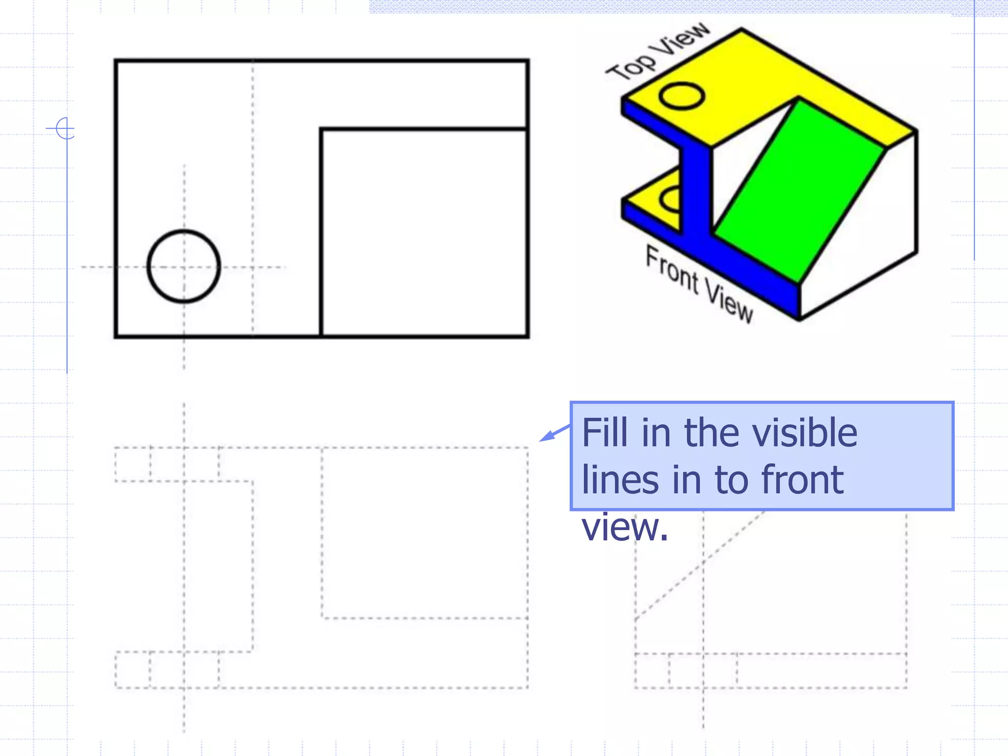 Example to Solve for Orthographic Projections | PPTX