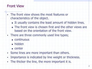 Example to Solve for Orthographic Projections | PPTX | 3-D Graphics ...