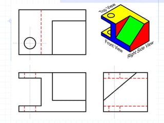 Orthographic Drawing Examples