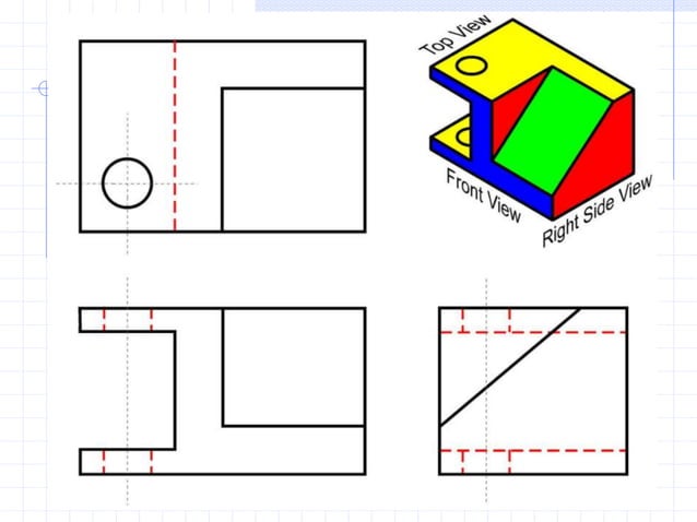 Example to Solve for Orthographic Projections Example to Solve for Orthographic Projections
