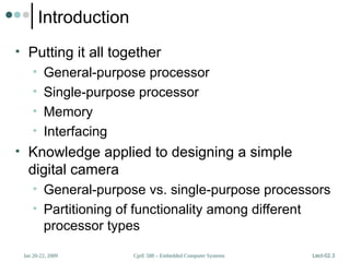 Introduction to Embedded SystemIntroduction to Embedded System02 | PPT