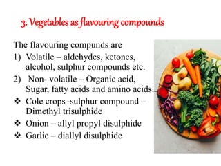 Role of Vegetables in Human Nutrition and National Economy | PPTX