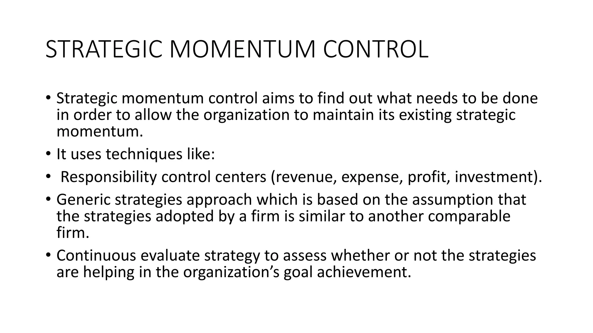 LECT-10-STRATEGY FORMULATION, IMPLEMENTATION, EVALUATION & CONTROL.pptx