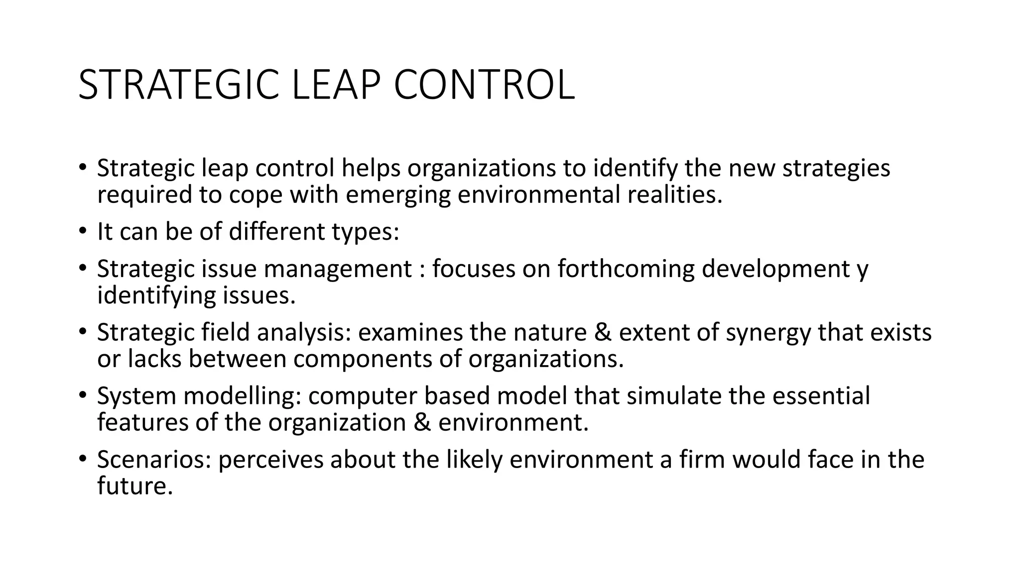 LECT-10-STRATEGY FORMULATION, IMPLEMENTATION, EVALUATION & CONTROL.pptx