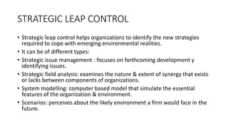 LECT-10-STRATEGY FORMULATION, IMPLEMENTATION, EVALUATION & CONTROL.pptx