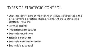 LECT-10-STRATEGY FORMULATION, IMPLEMENTATION, EVALUATION & CONTROL.pptx