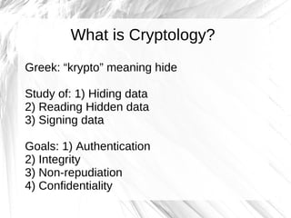 What is Cryptography? | PDF
