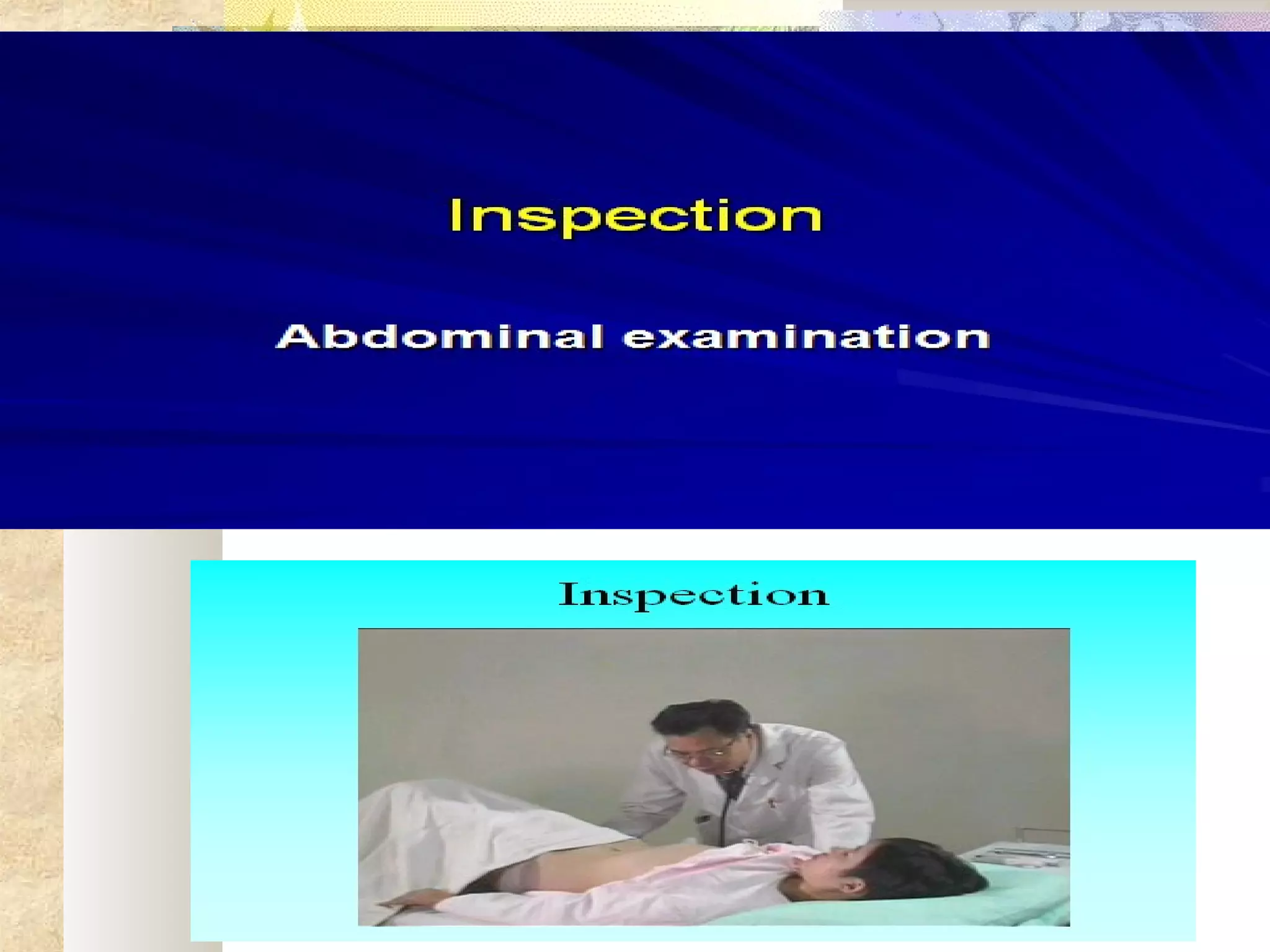 abdominal assessment | PPT