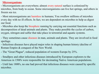 Lect. 1 introduction to general microbiology | PPT