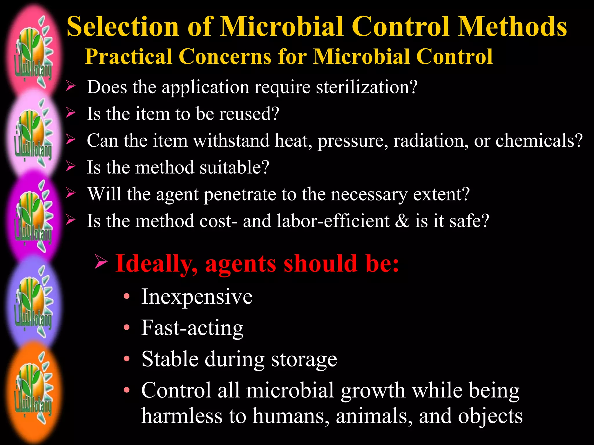 Lect.6 (chapter 5 microbial control) | PPT