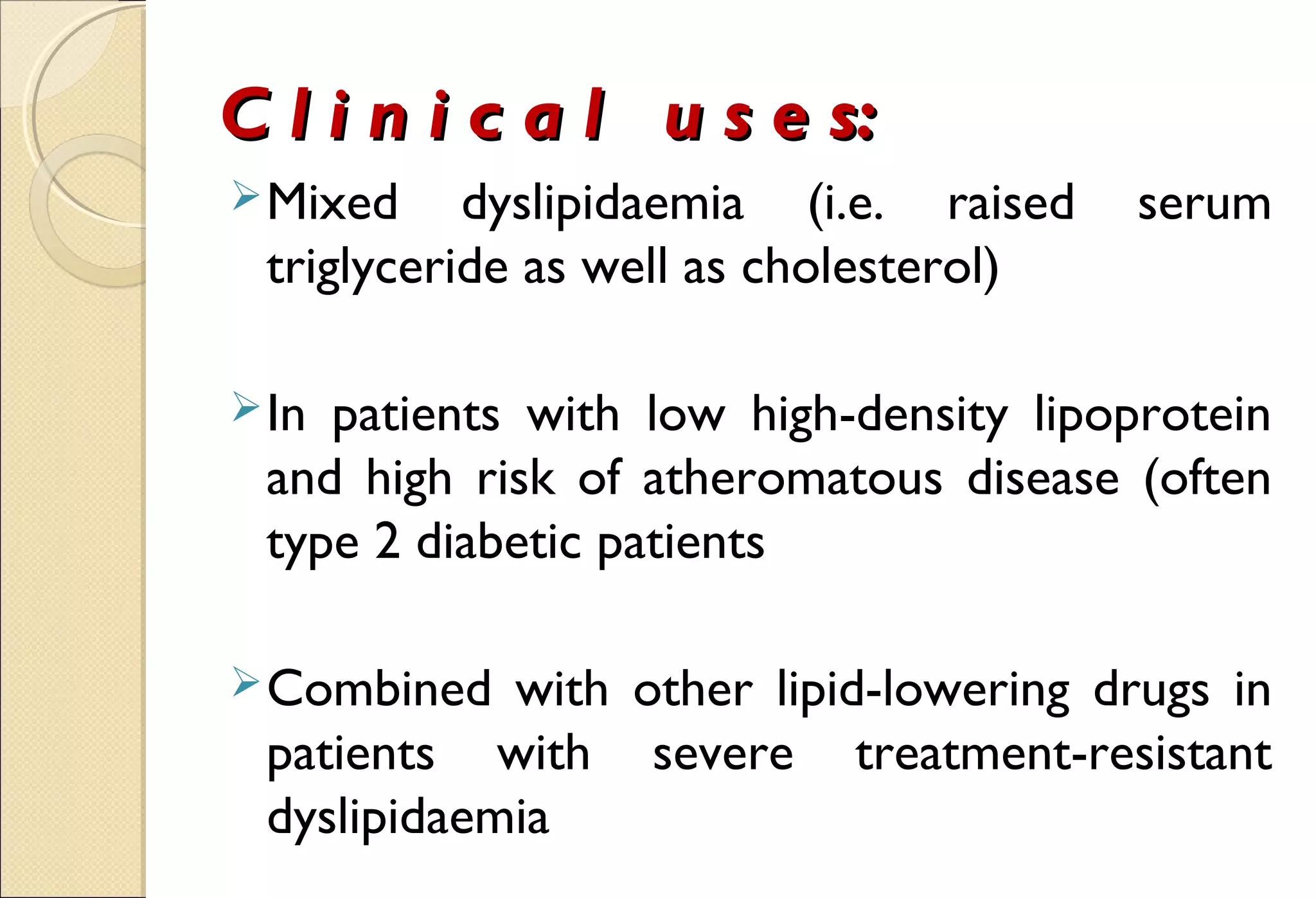 lipid-lowering drugs | PPT