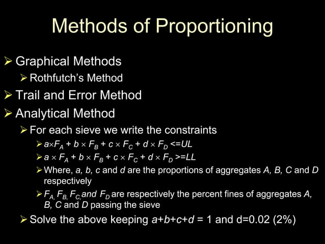 Lect 18-conventional asphalt mix design | PPT | Civil Engineering ...
