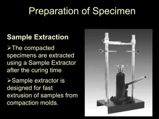 Lect 18-conventional asphalt mix design | PPT