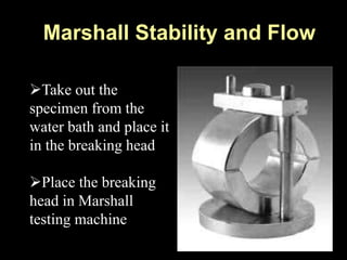 Lect 18-conventional asphalt mix design | PPT