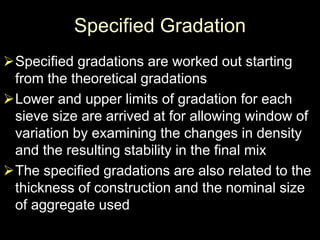 Lect 18-conventional asphalt mix design | PPT