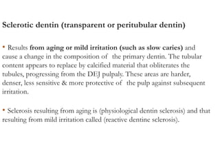 Lect.1 2018 - biological consideration of the enamel and dentine ...