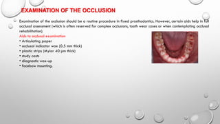 Lect.7. Tooth bleaching and occlusion | PDF