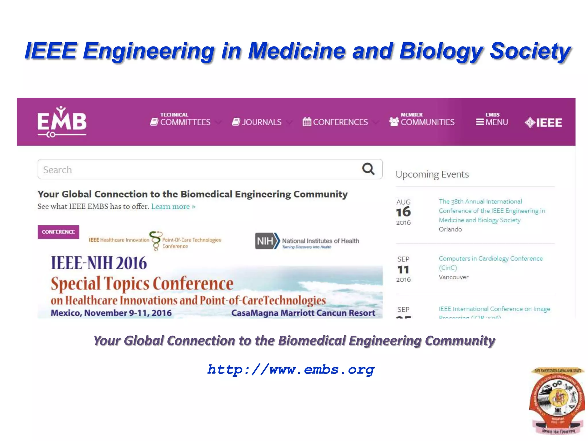 Scope for Biomedical Engineers | PPTX