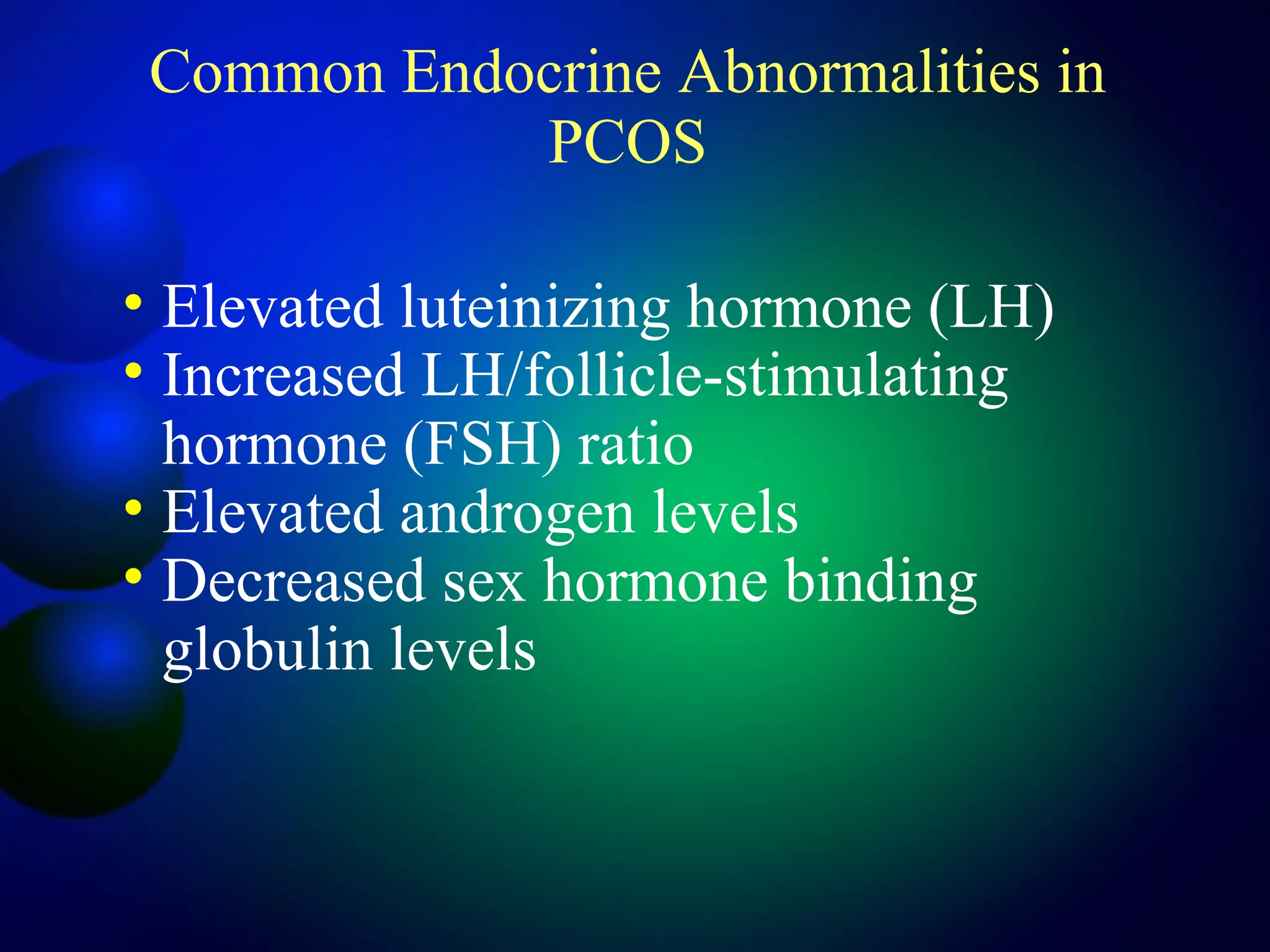Lect 2-polycystic ovarian syndrome | PPT