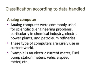 Lect-2-Types of Computers computer science engineering | PPT