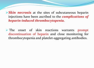 anticoagulants and related drugs | PPTX