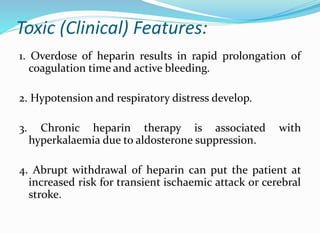 anticoagulants and related drugs | PPTX