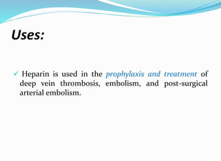 anticoagulants and related drugs | PPTX