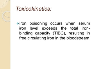 Iron Poisoning | PPTX